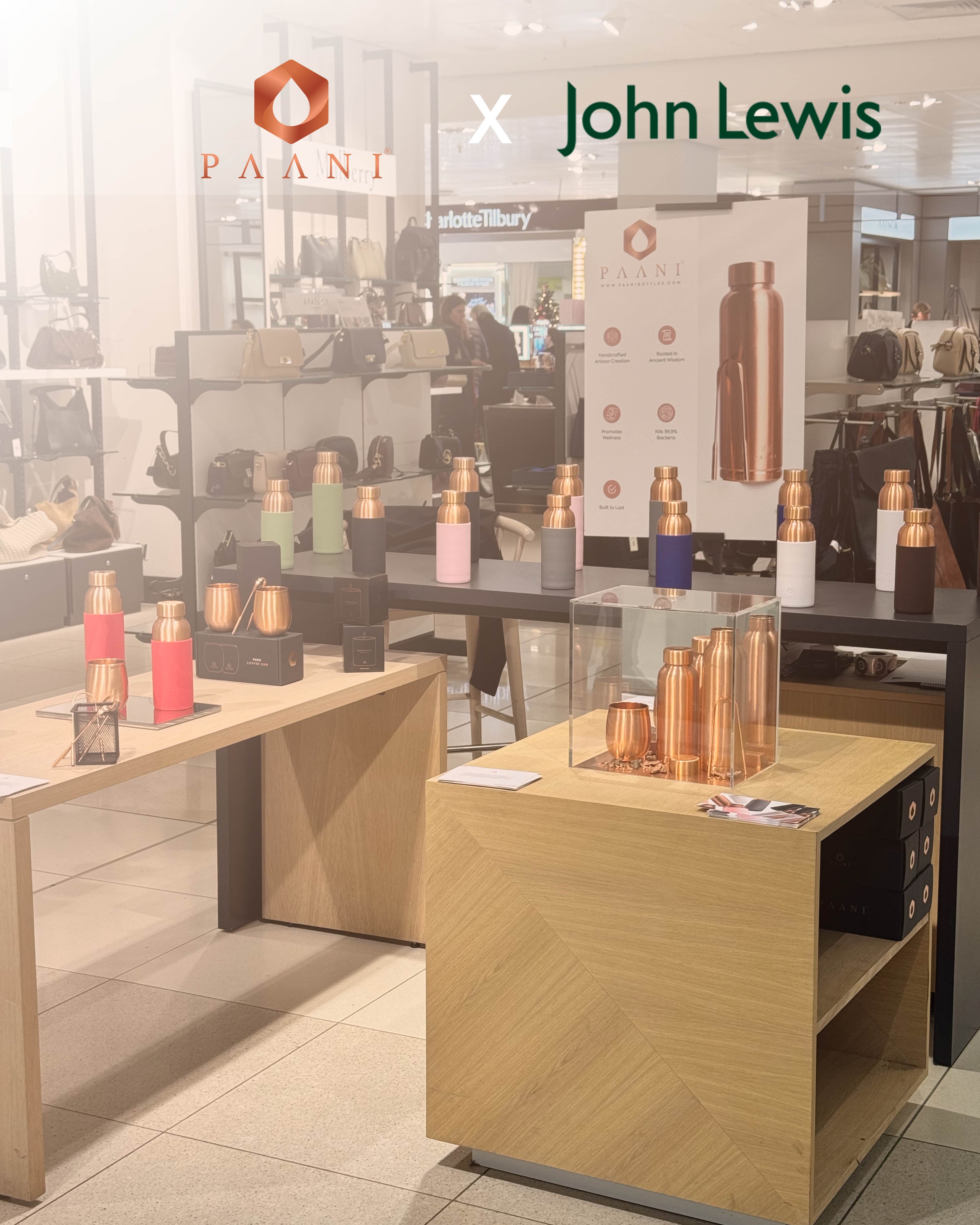Clean Reusable Copper Water Bottles in UK | PAANI®